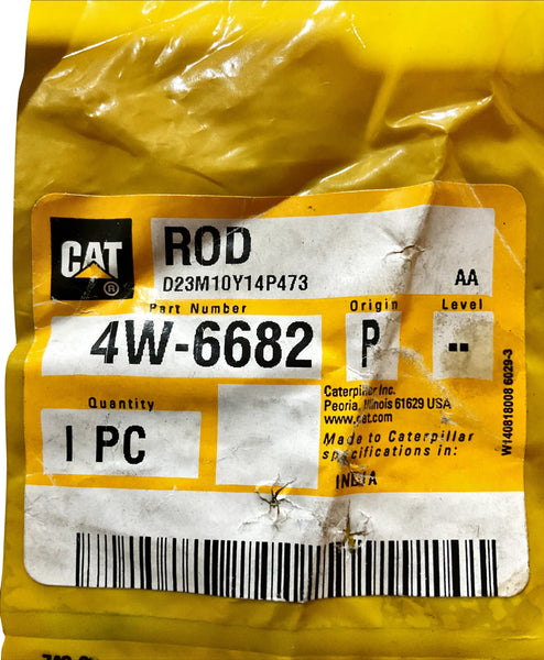 Buy 4W-6682 - Steel Single Part Solid Pushrod | IndustrialStop