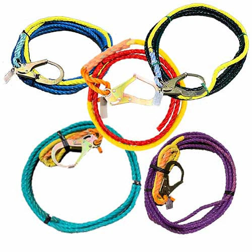 Buy TLD150 - 50ft Brown Tagline Coated No Tangle with Snaphook ...