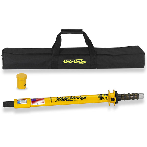 Buy Slide Sledge 211301 14 Pound 30'' Multi-Head Hammer with 1 Pin ...