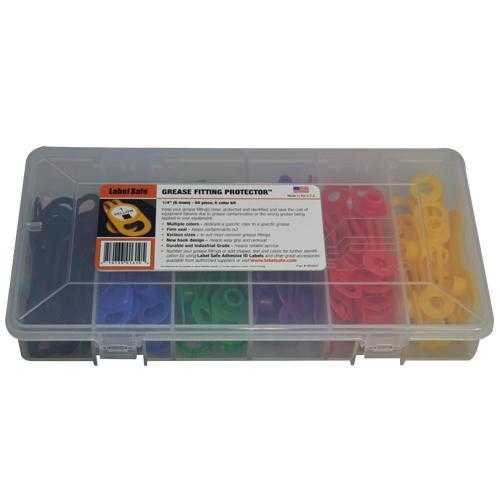 Buy Oil Safe 900931 Grease Fitting Protector Kit - 1/4" - 6 Color - KIT ...